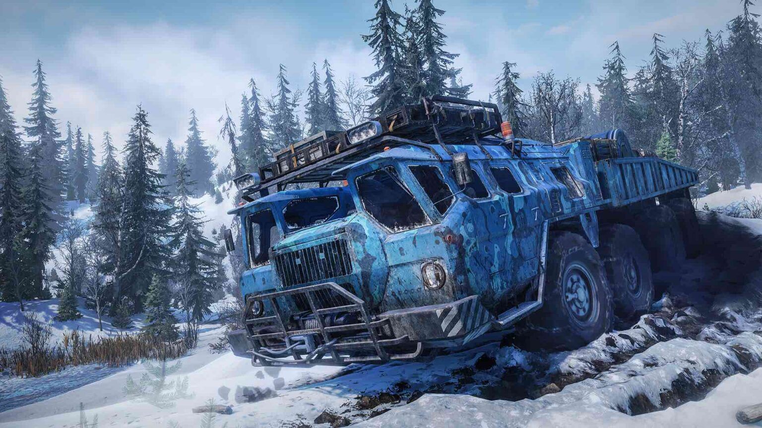 SnowRunner añade nuevo "mastodonte" y pegatinas de Warhammer 40K ...