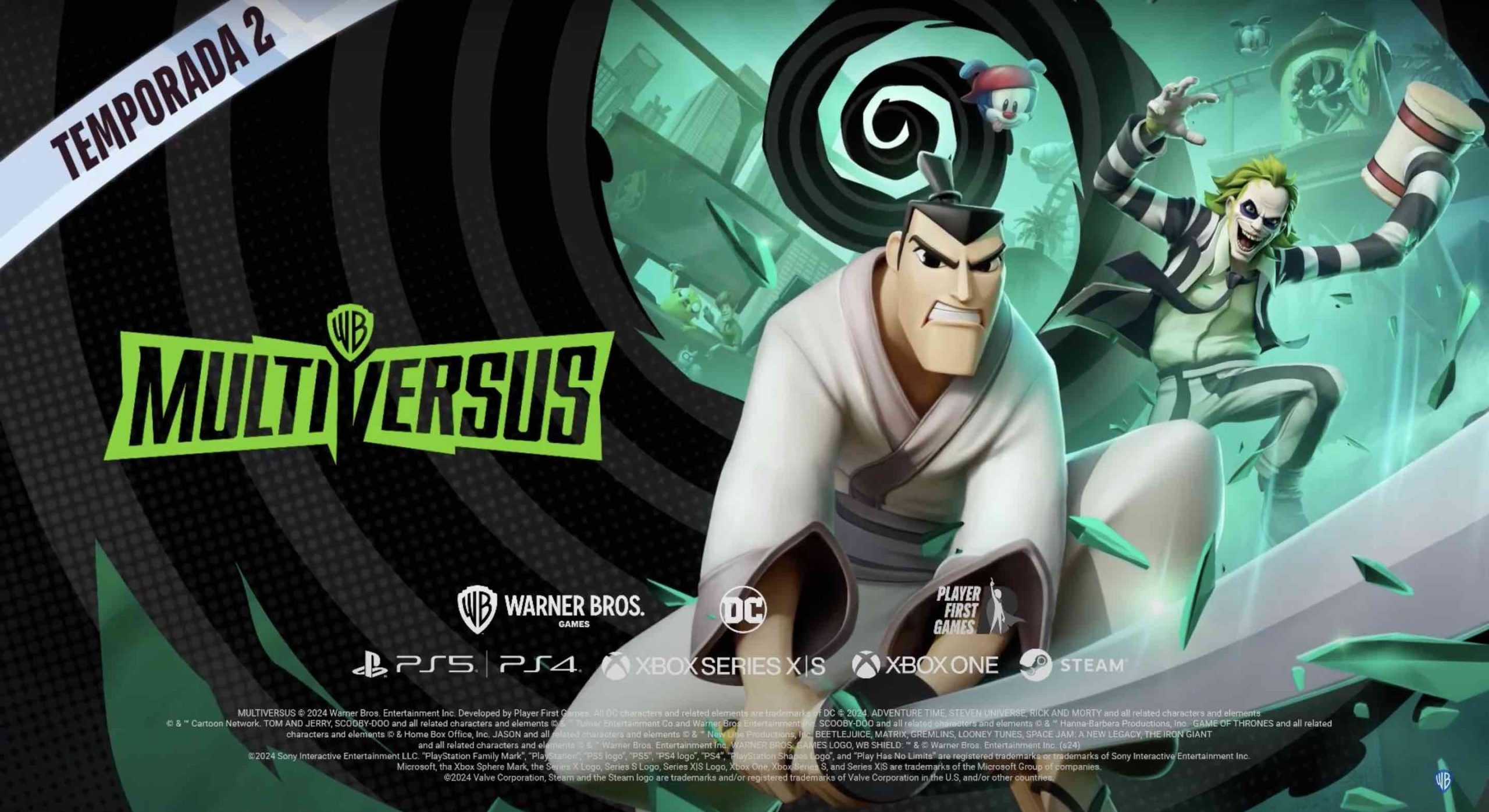 Beetlejuice y Samurai Jack se apuntan a MultiVersus con la Temporada 2 ...